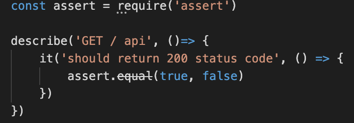 about test code - space for mapping