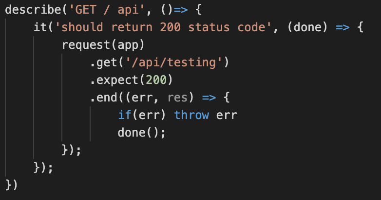 about test code - space for mapping